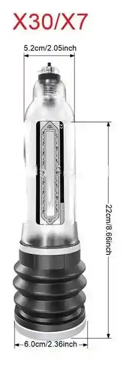 Hidromax X30 Bomba Del Pene Alargadora Bate Pene Orgásmico Bomba Peniana Hydromax X30 - Rappi