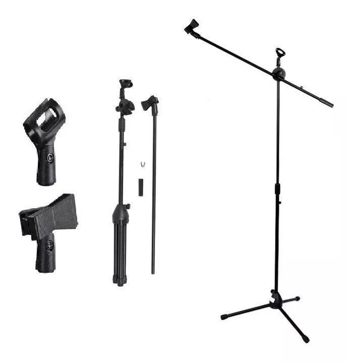 Soporte Base Para Micrófono Doble Piaña - Rappi