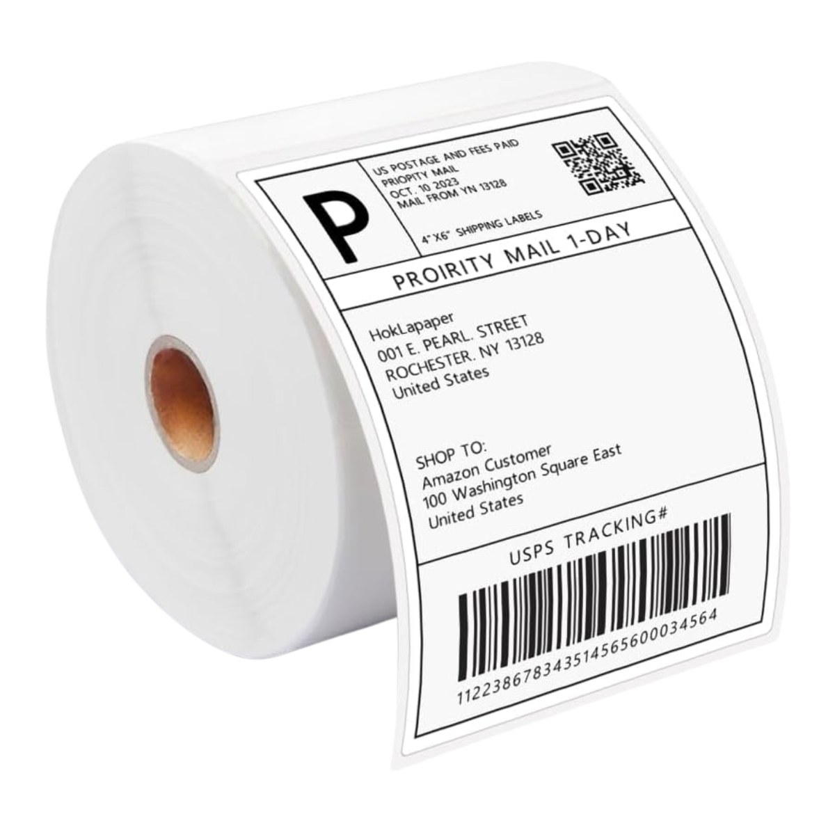 Rollo Etiquetas Adhesivas 100mm X150mm 500u Termicas - Rappi