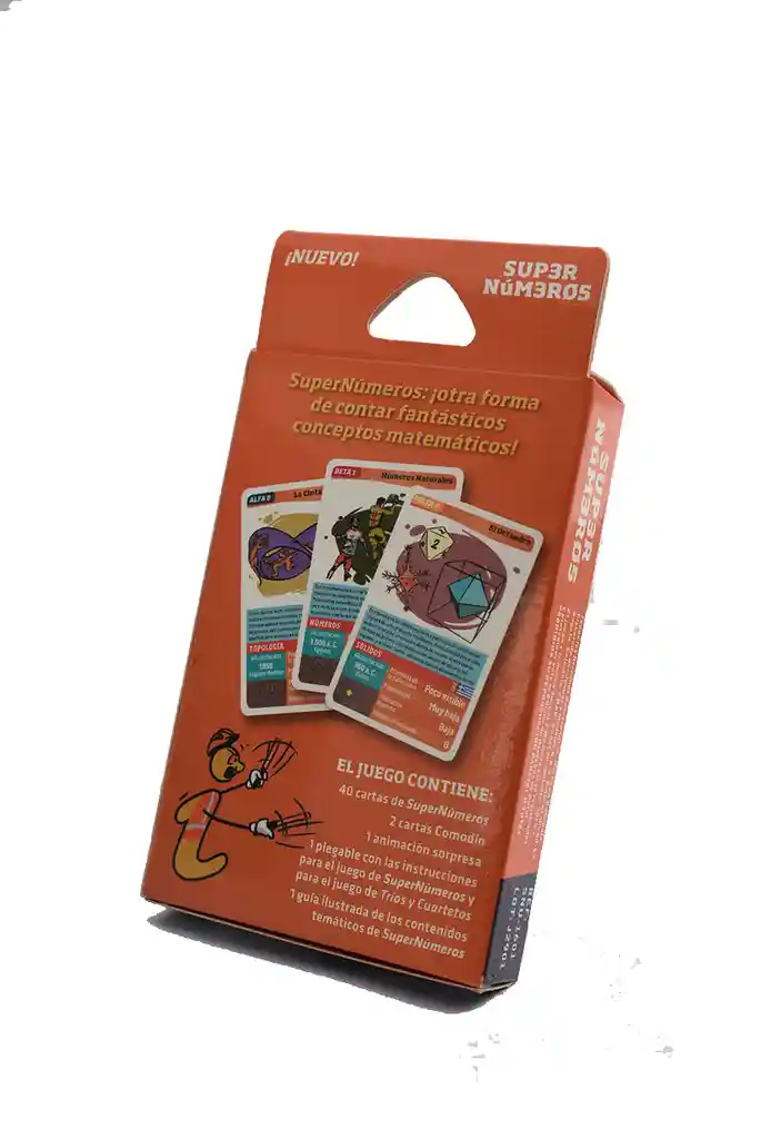 Juegos De Carta Super Números Aprendizaje Matemático Niños - Rappi