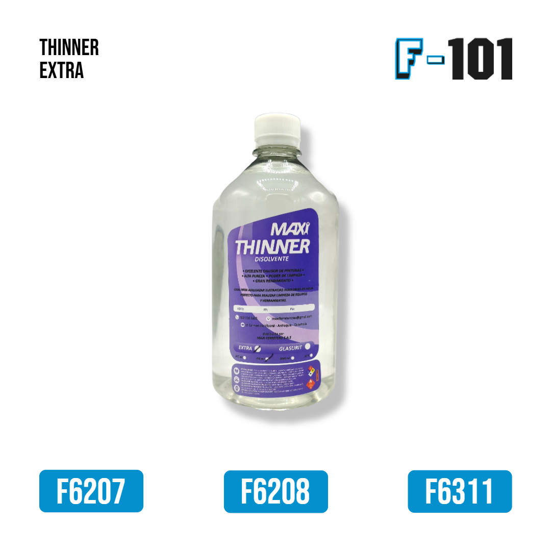Thinner Extra Botella 750ml - Rappi