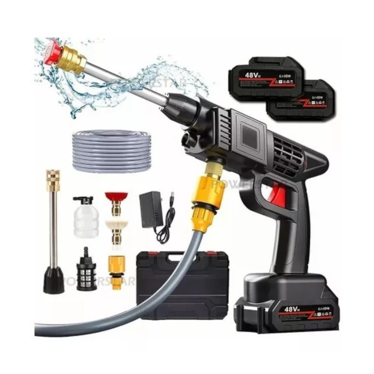 Hidrolavadora Inalámbrica Portátil Recargable 48v - Rappi