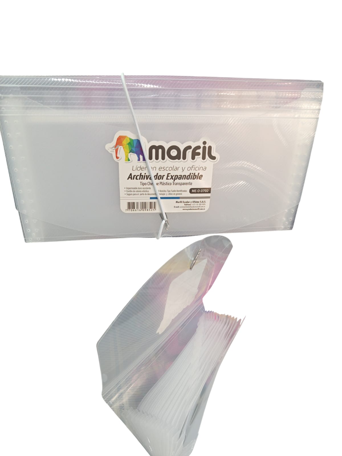 Carpeta Archivador De Fuelle Media Carta De 13 Bolsillos,tipo Cheque ...