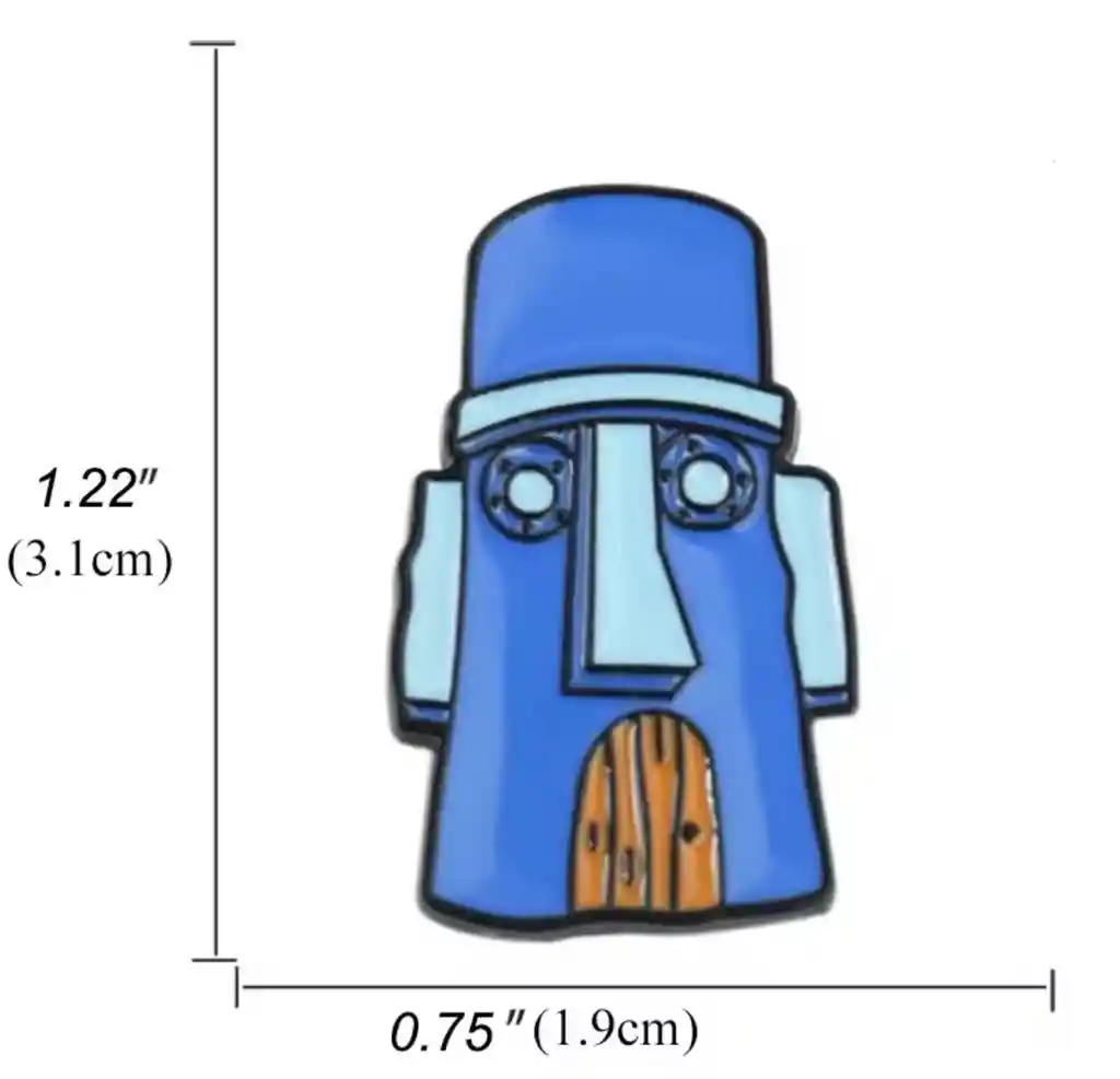 Pin Metálico Bob Esponja - Casa Calamardo - Rappi
