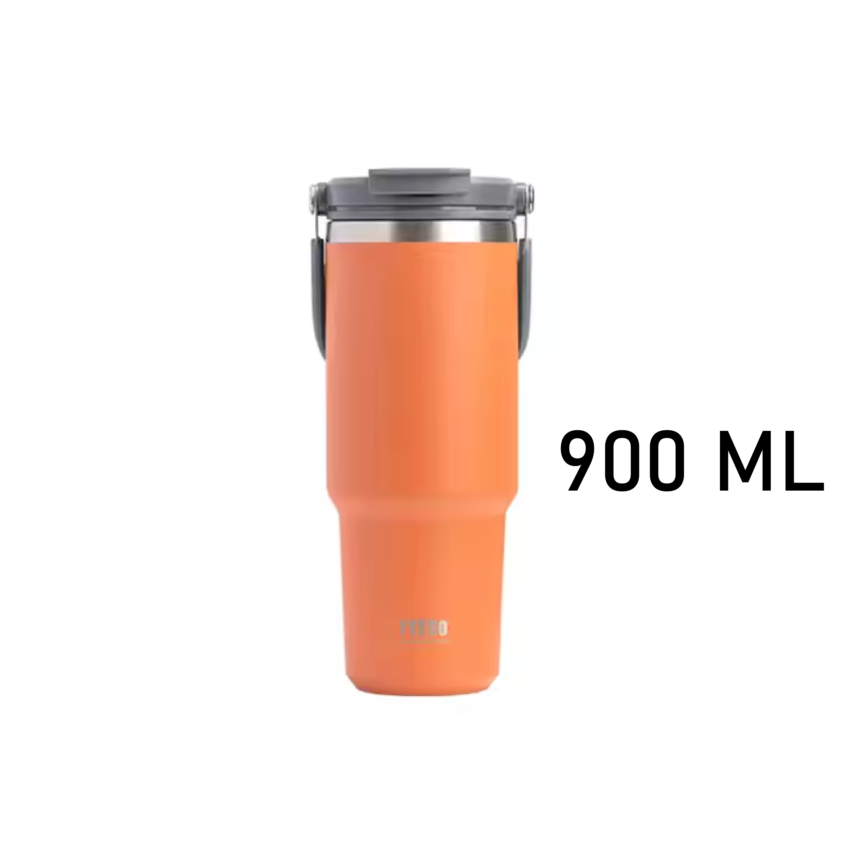 Termo En Acero Tyeso De 900ml / Naranja - Rappi