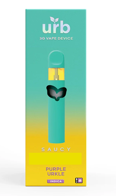Urb Purple Urkle Indi.ca 3 Ml - Rappi