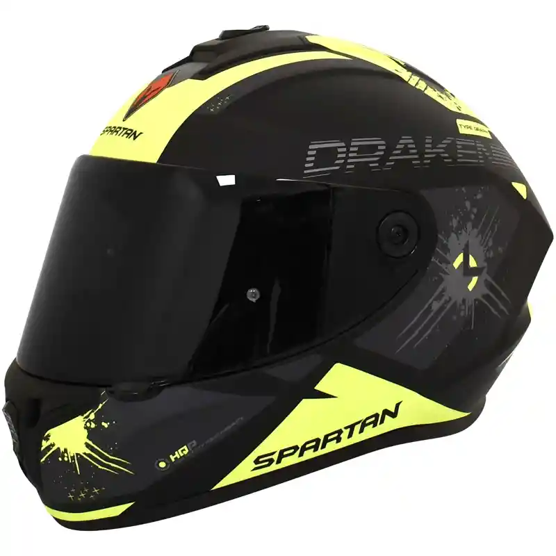 Casco Spartan Mt Original Draken Type B3 Certificado Ece Dot Disponible ...