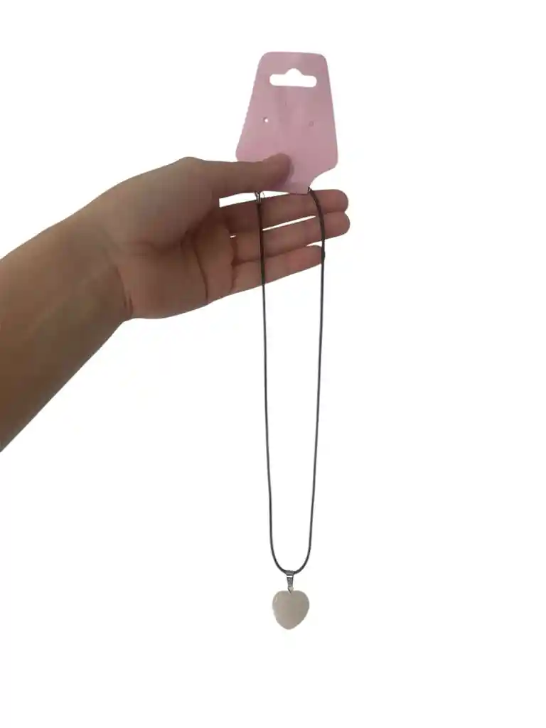 Cuarzo Rosado Forma Corazon Rappi