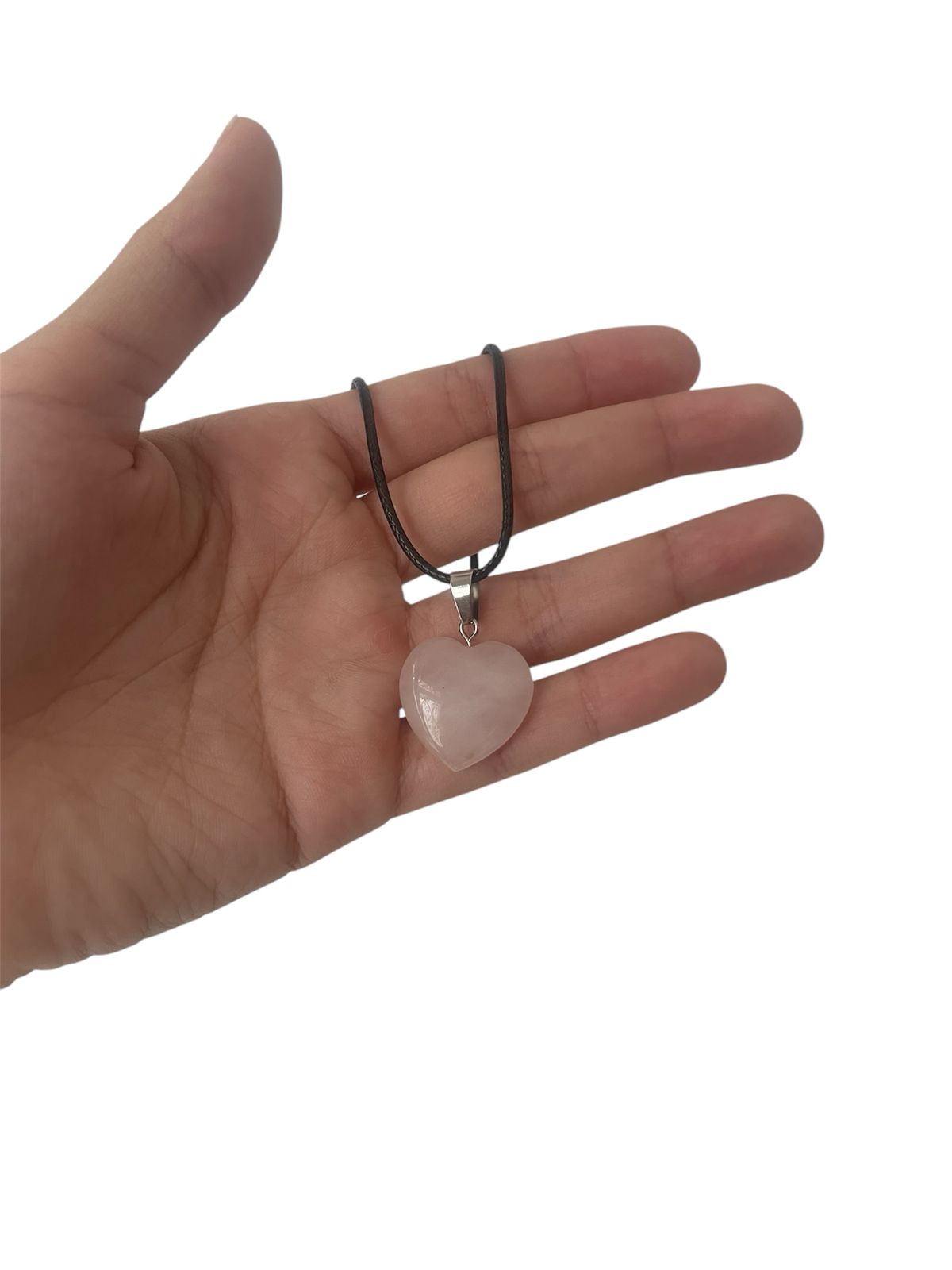 Cuarzo Rosado Forma Corazon Rappi