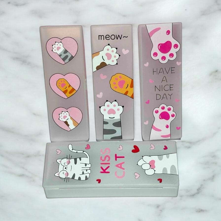 Cartuchera Pasta Dura Huellas Gato - Rappi