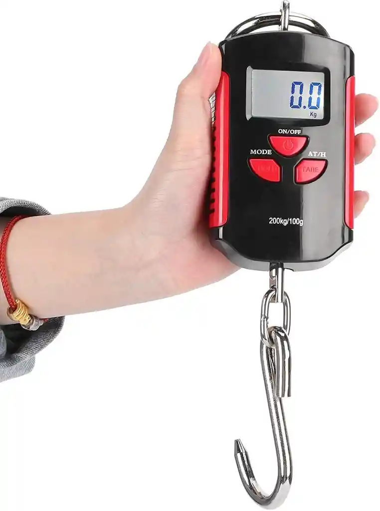 Balanza Pesa Báscula Gramera Digital Tipo Gancho 200 Kg - Rappi