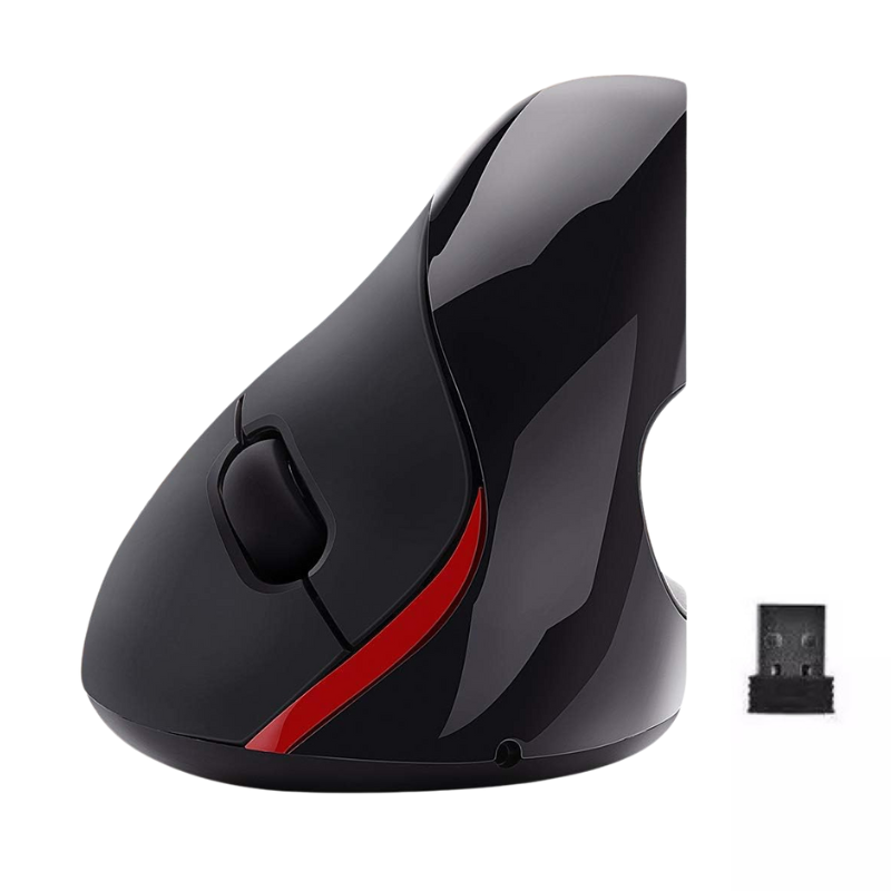 Raton Mouse Ergonomico Vertical Inalambrico Recargable Dile No Al Tunel ...