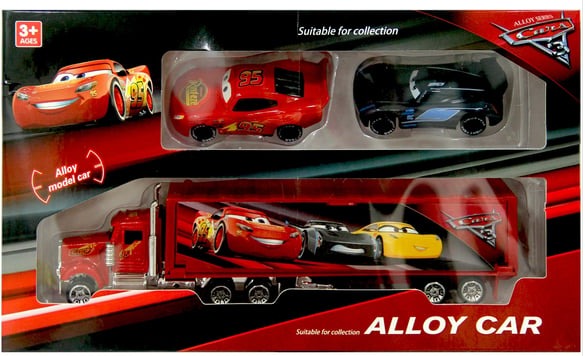 Carro Mula Mack Rayo Mcqueen Cars 3 Dos Carros Metalicos Rayo Mcqueen Y ...