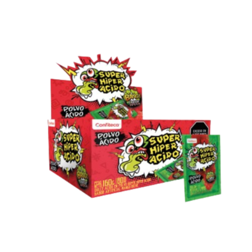 Super Hiper Acido Polvo Fresa 80uni - Rappi