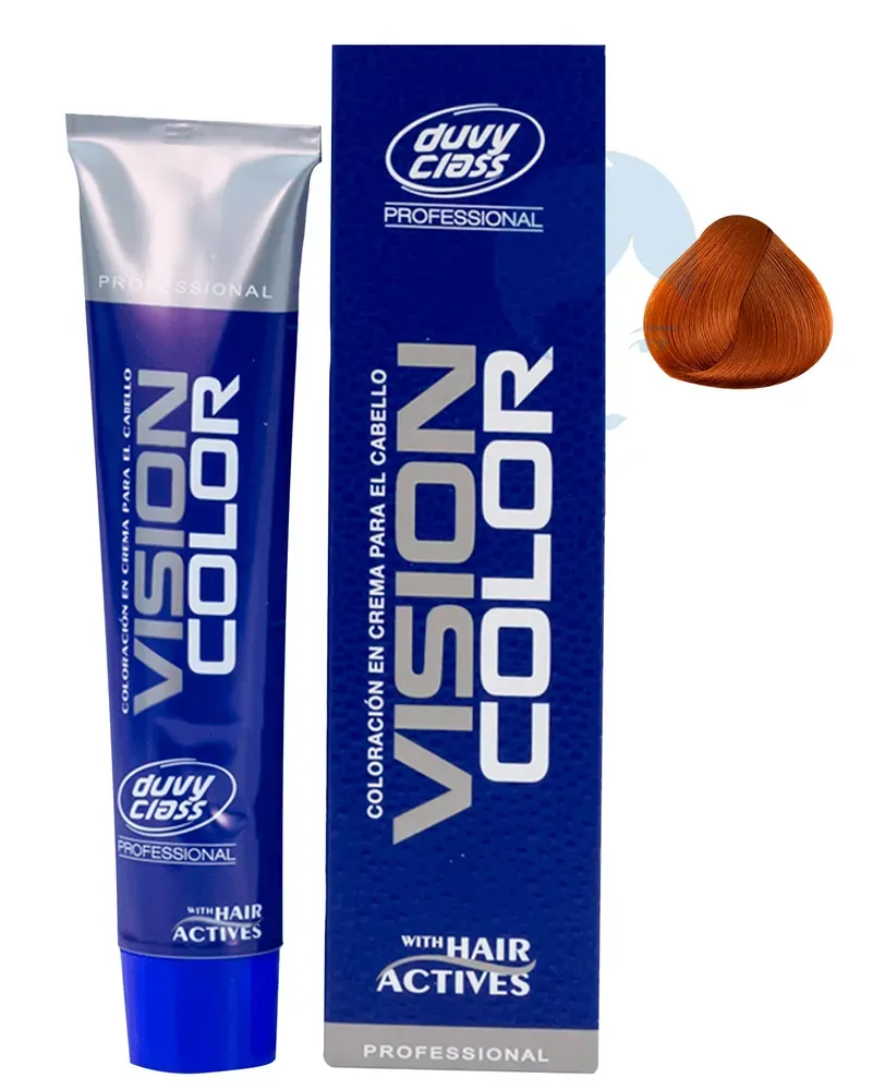 Tinte Para Cabello, 9.53 Rubio Muy Claro Cobre Dorado - Vision Color ...