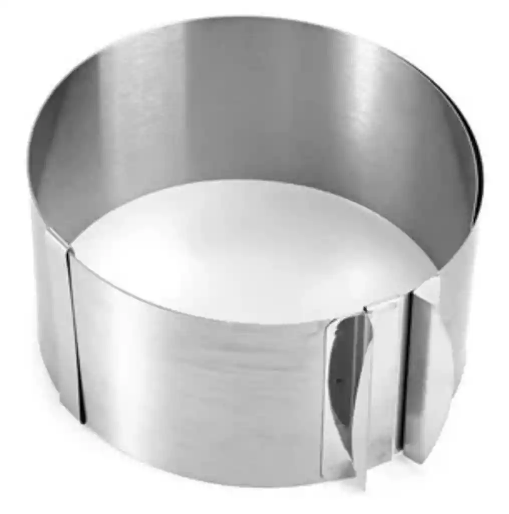 Molde Aro Para Torta Postres Ajustable Acero Inoxidable - Rappi