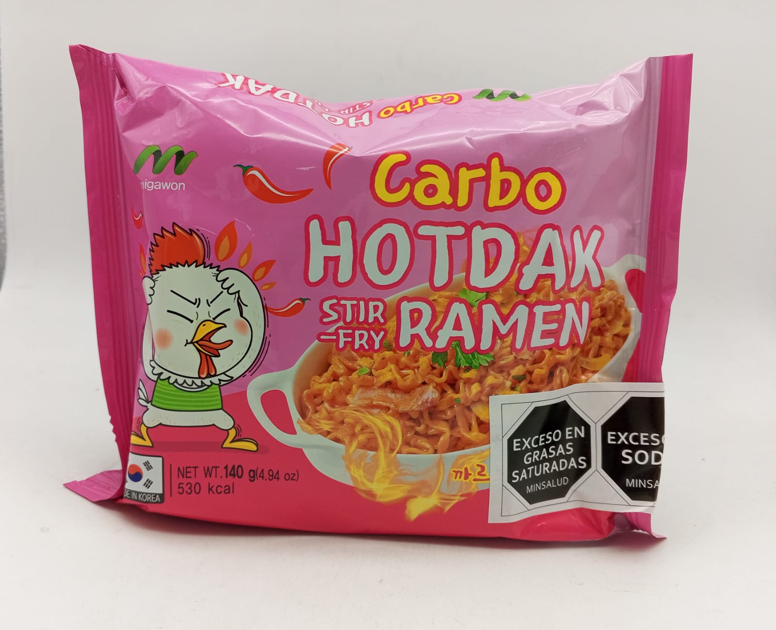 Migawon Carbonara Hotdak Stir-fried Noodle 140 G - Rappi