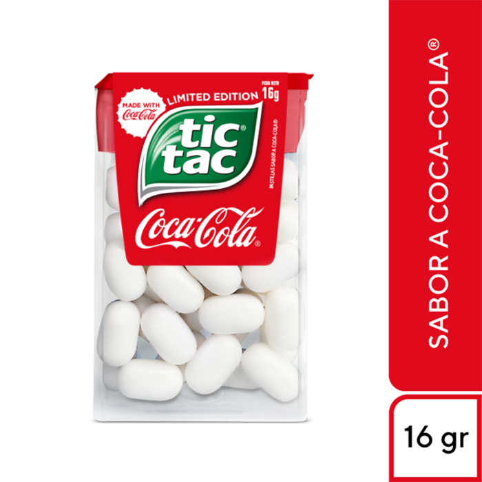 Tic Tac Dulces Sabor a Coca-Cola - Rappi