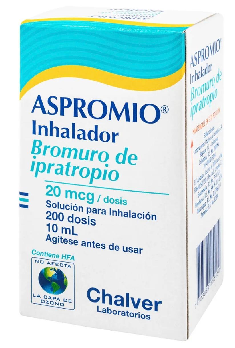 Aspromio Inhalador Bromuro De Ipratropio 20mcg/dosis - Rappi