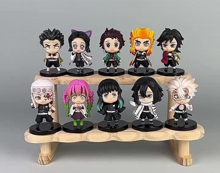 Demon Slayer Kimetsu No Yaiba Colección X 10 Figuras , Muñecos ...