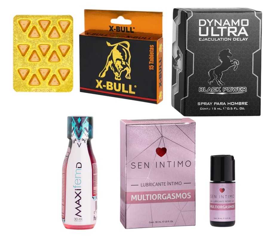 Kit Potenciador (retardante Dynamo + Potenciador X-bull X15 + Maxifem ...