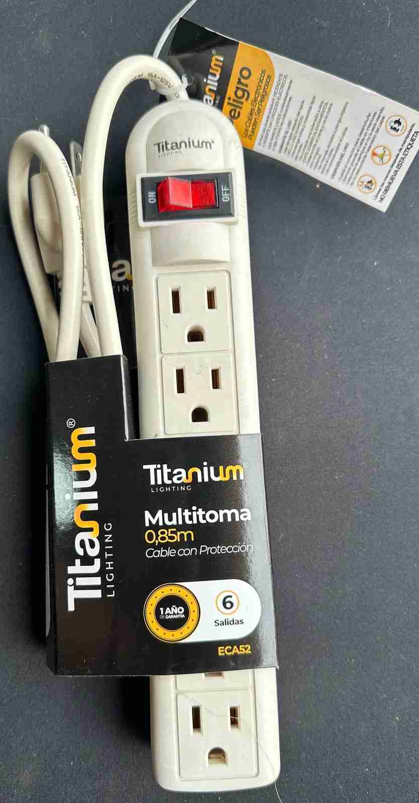 Multitoma 6 Puestos X 1 Metro - Rappi