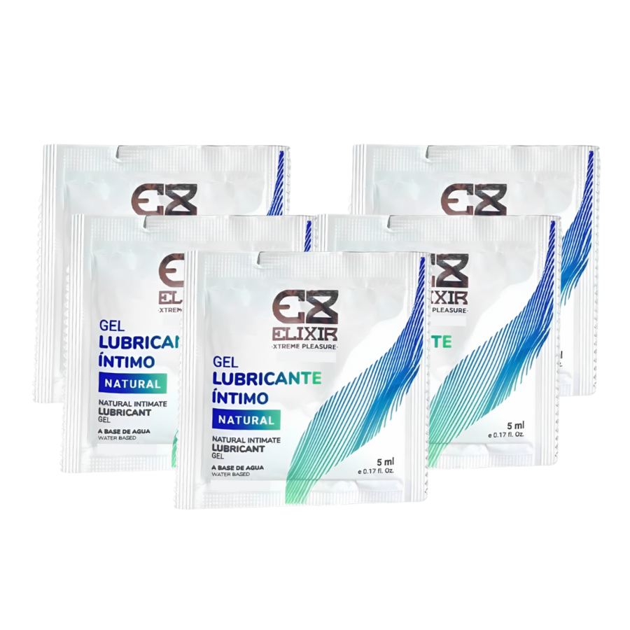 Pague 2 Lleve 5 Lubricante Íntimo Neutro Sachet 5 Ml Elixir - Rappi