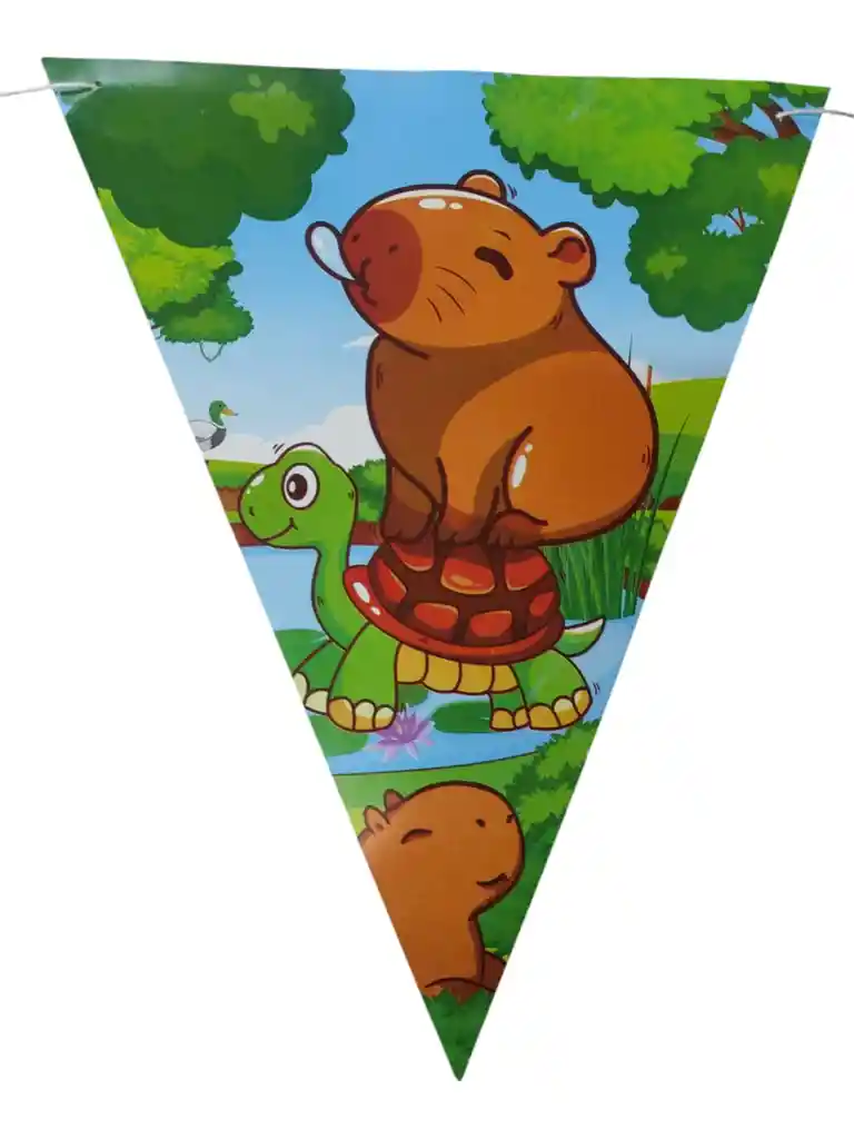Kit Fiesta Infantil Animal Capybara Fiesta Cumpleaños - Rappi