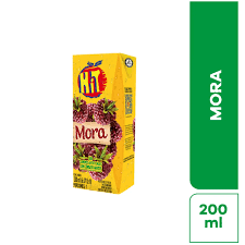 Jugo Hit Caja Lonchera Sabor Mora 200ml - Rappi