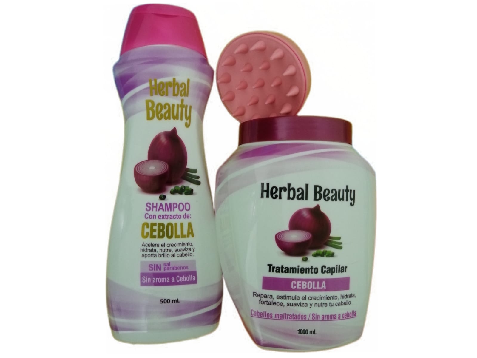 Kit Herbal Beauty (shampoo+tratamiento Capilar+masajeador Capilar) - Rappi