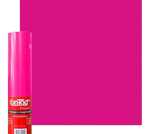 Rollo Papel Contact El Original Fucsia 3 Mts X 45 Cm - Rappi