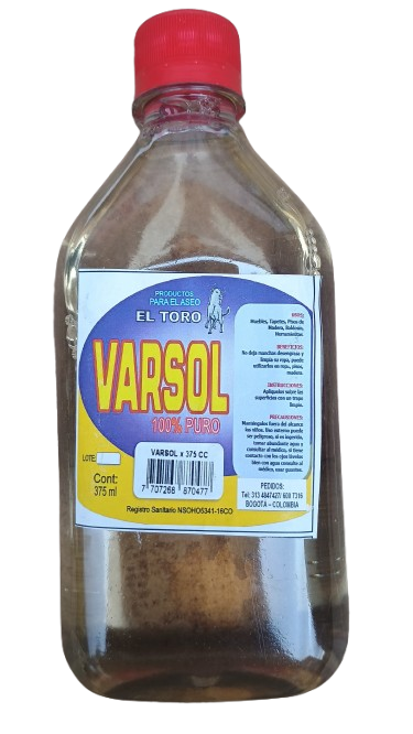 Varsol 100% Puro El Toro 375 Ml - Rappi