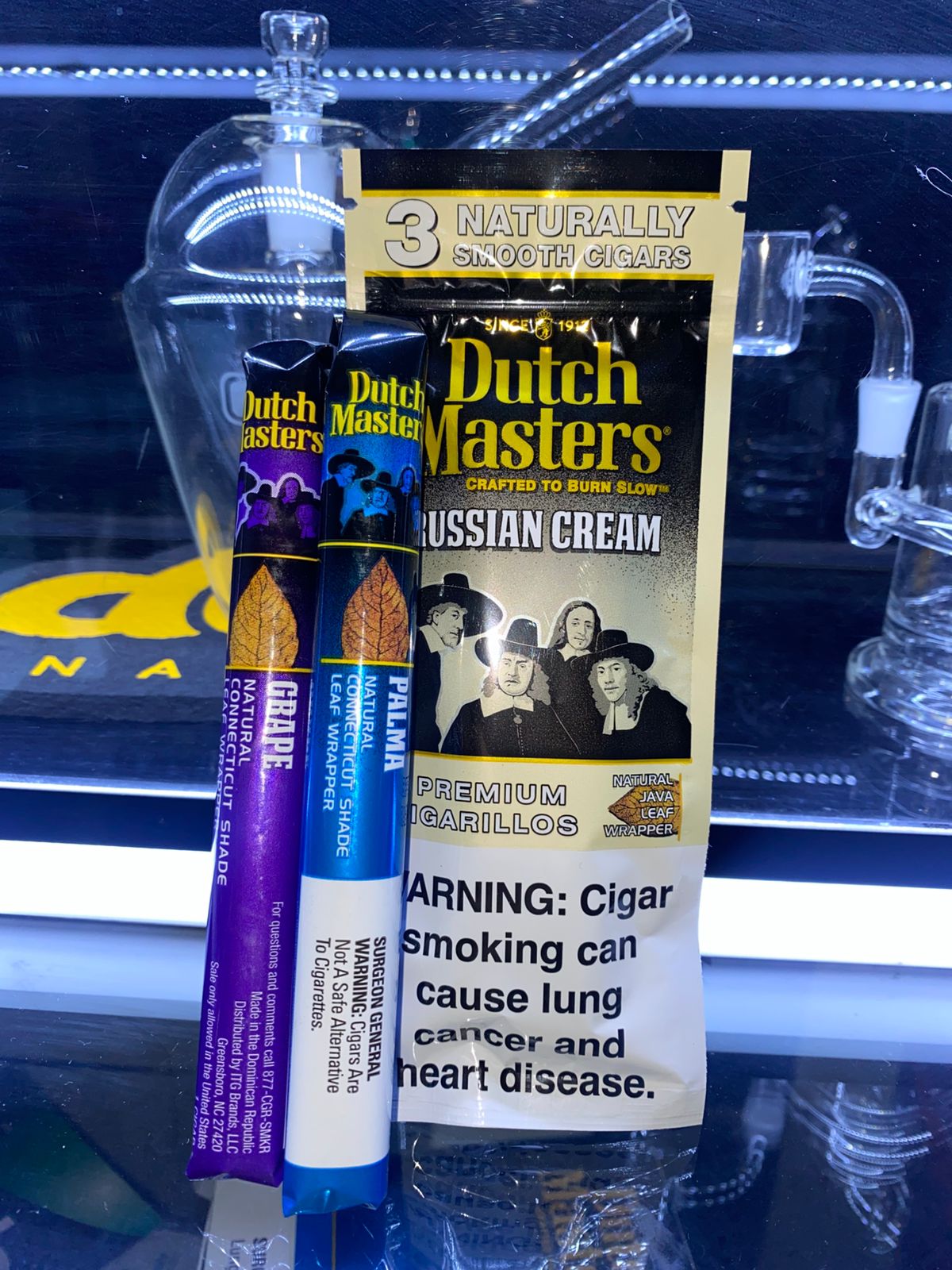 Kit Dutch Master Russian Cream X3 + Dutch Master Grape X1 + Dutch ...