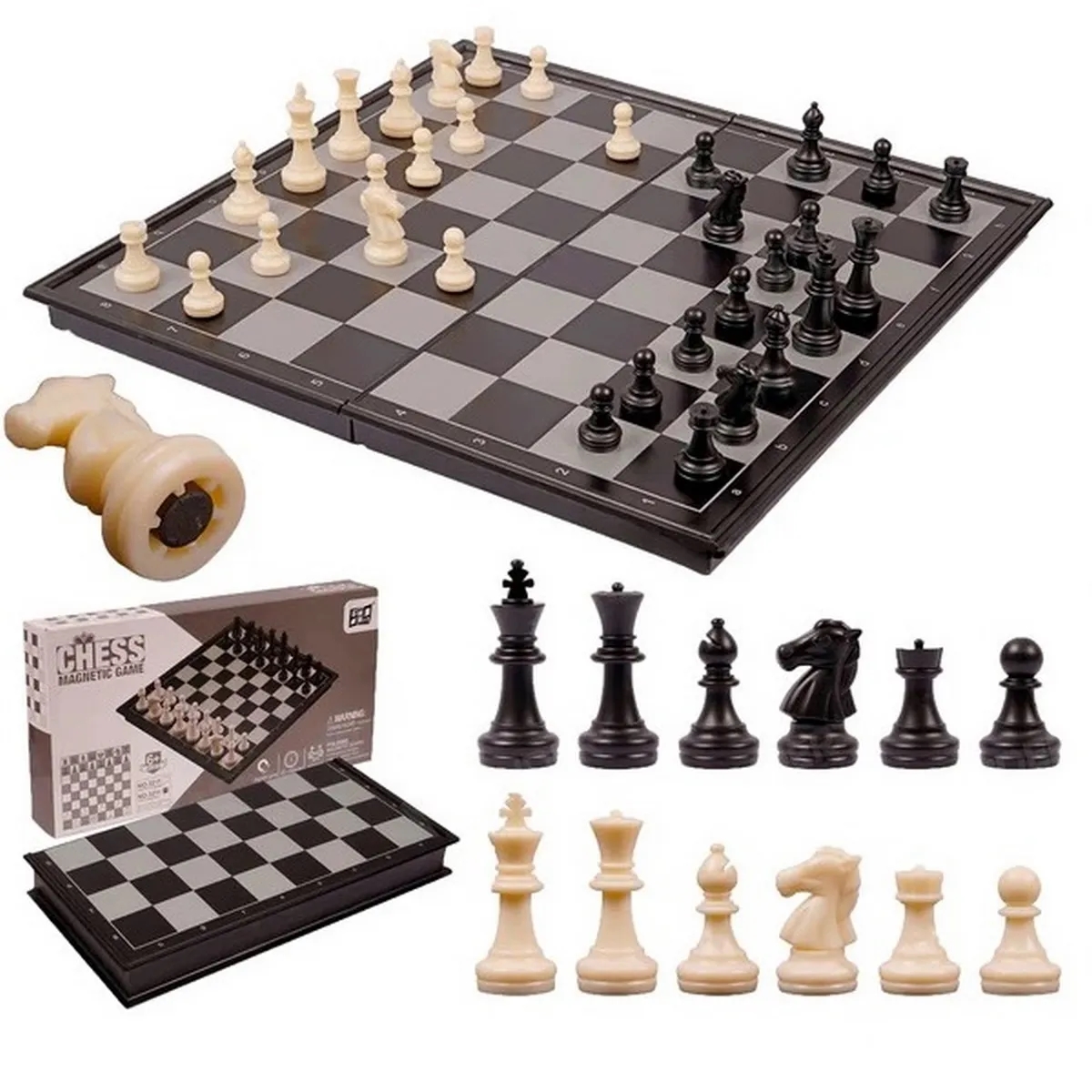 Ajedrez Magnético En Pvc 25 X 25 Sport - Rappi