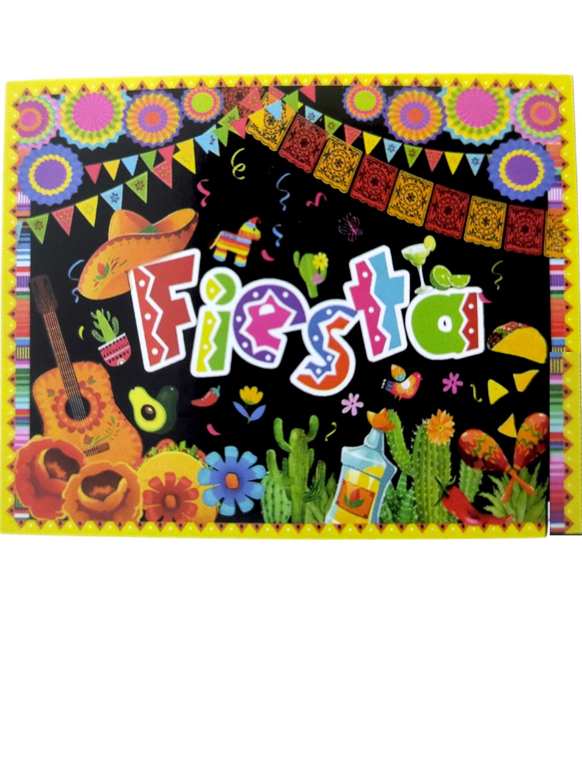 Fondo Cartel Backing Fiesta Mexicana Cumpleaños Y Decoración - Rappi