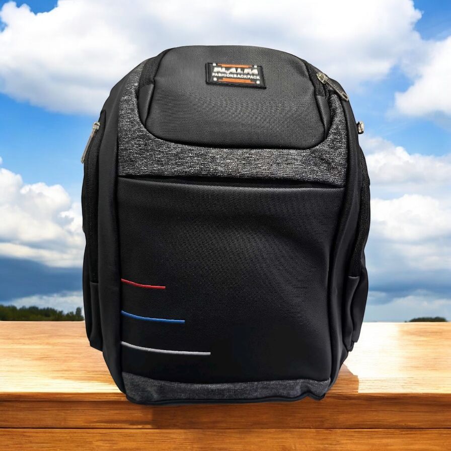 Maleta Morral Ejecutiva Moderna Espalda Acolchada Unisex Negra - Rappi