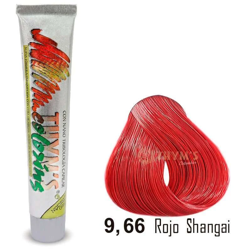 Tinte Para Cabello, 9.66 Rojo Shangai - Thim`s - Rappi