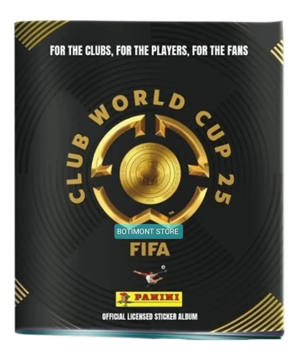 Album Pasta Blanda Mundial De Clubes Panini + 10 Sobres - Rappi