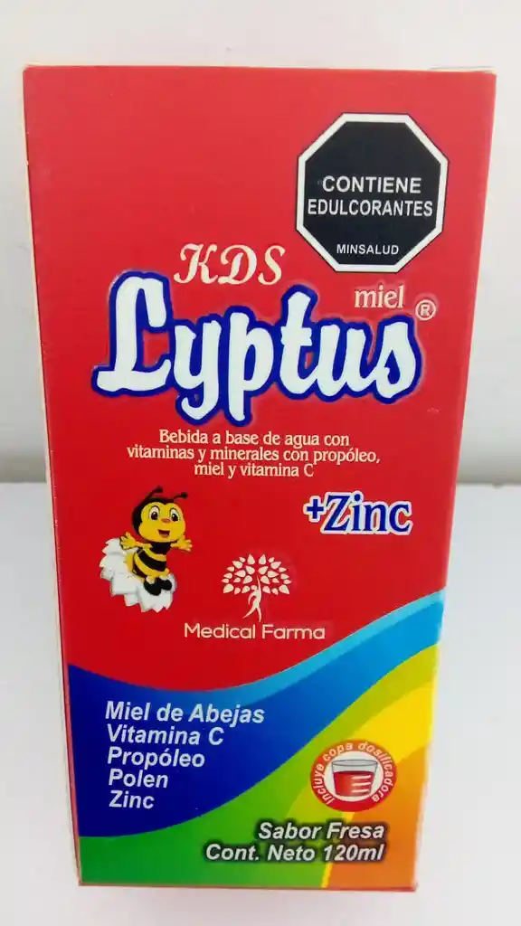 Lyptus Kids Jarabe X 120 Ml - Rappi