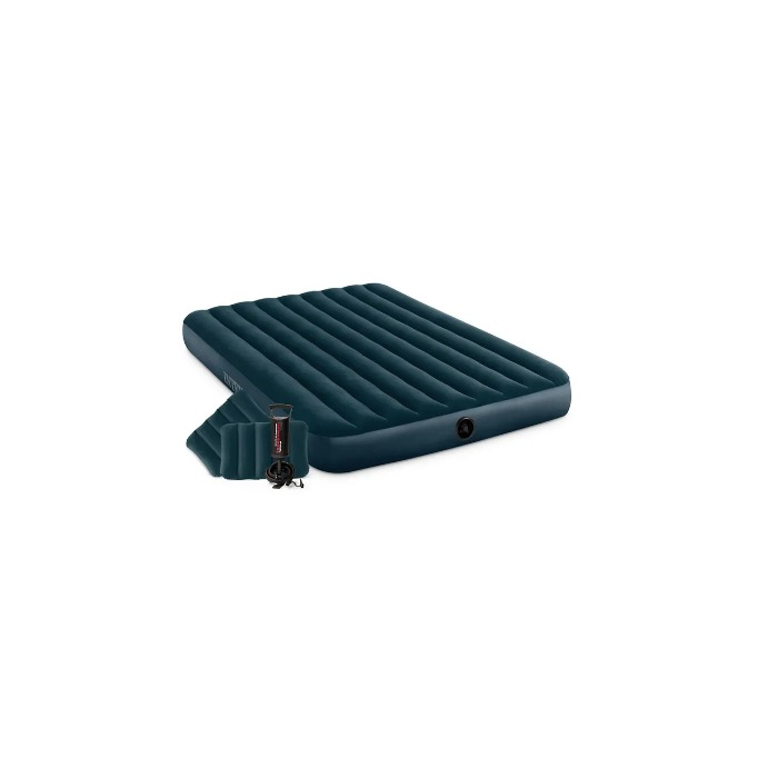 Colchon Infable Medida Qeen Dos Almuhadas Y Bomba De Inflar 25 Cm De ...