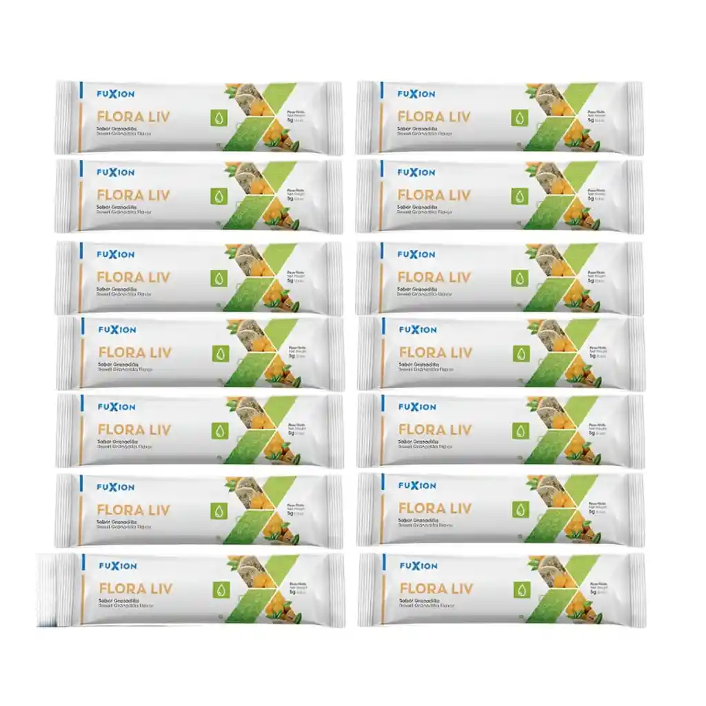 Flora Liv | Pack X14 Unidades | Fuxion | Regenera Y Equilibra La Flora ...