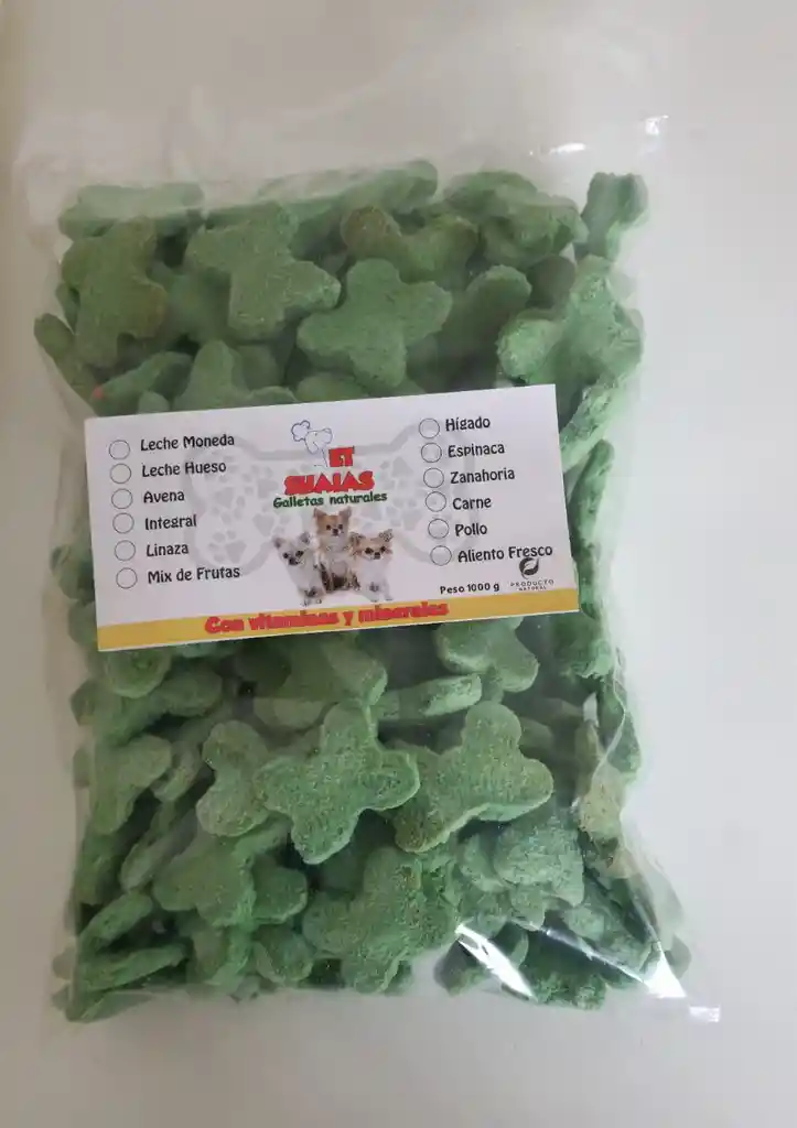 Galletas Naturales De Espinaca Para Perro - Rappi