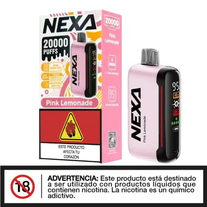Desechable Nexa 20000puff - Pink Lemonade - Rappi