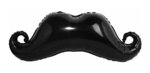 Globos En Forma De Bigotes, Mustache, Celebración Cumpleaños - Rappi