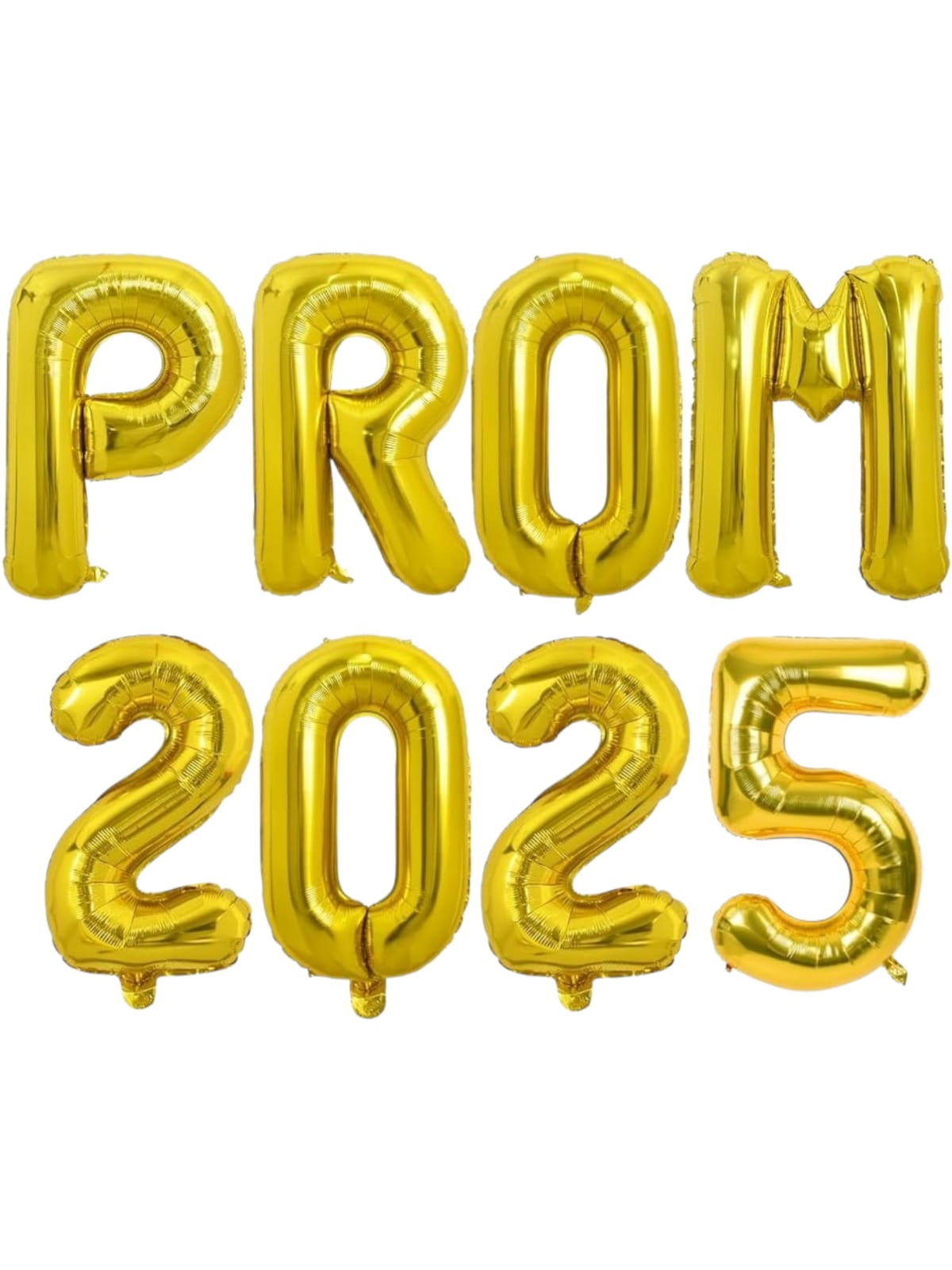 Globos Letras Prom 2025 Grado Graduación 80 Cm Dorado - Rappi