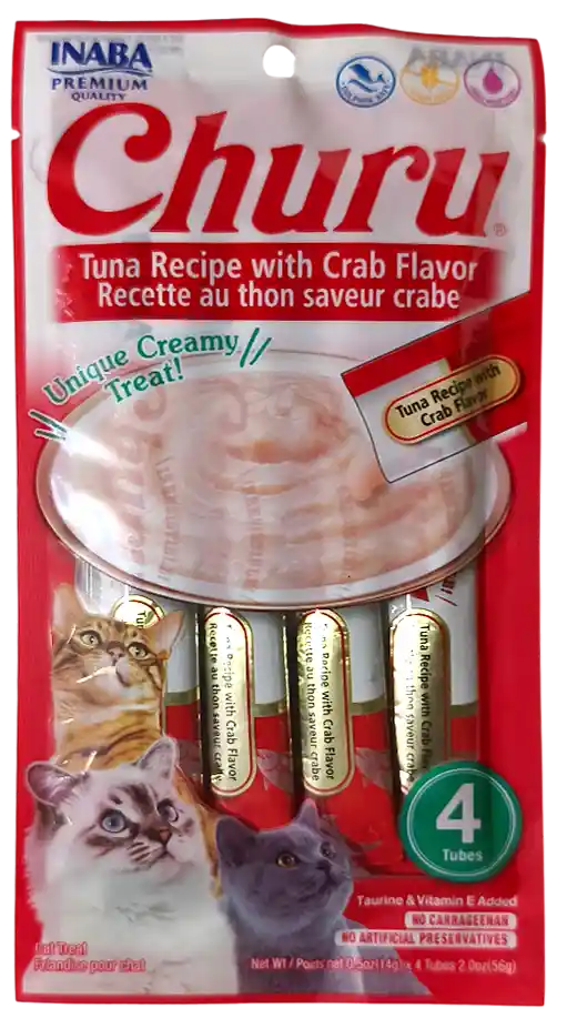 Churu Gatos Sabor A Atun Y Cangreso X4 - Rappi