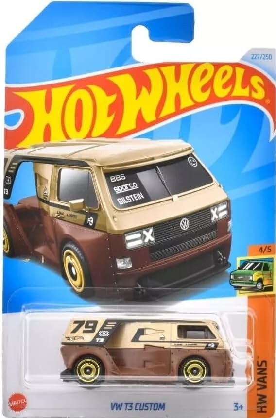 Hot Wheels Vw T3 Custom Carro De Colección Hw: Vans 4/5 Mattel - Rappi
