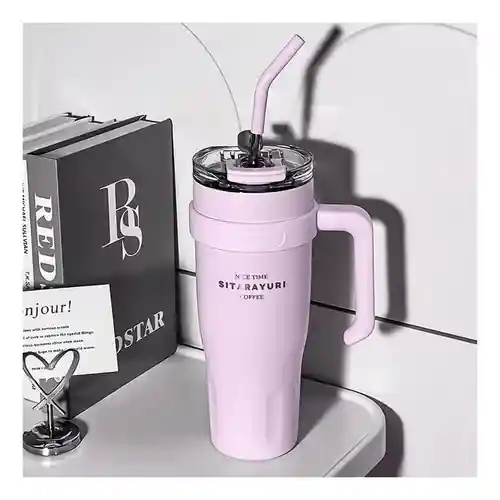 Termo Acero Inoxidable 900ml Premium Sitarayuri Doble Boquilla Frío ...