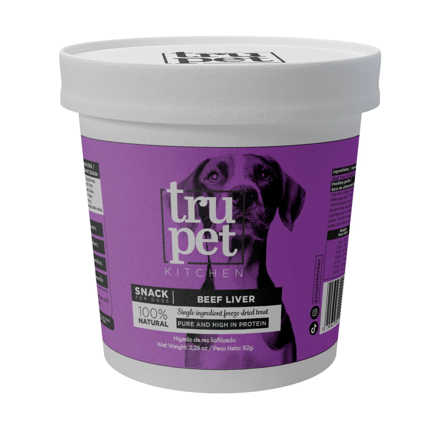 Trupet Perro Higado De Res Liofilizado X 60 Gr - Rappi