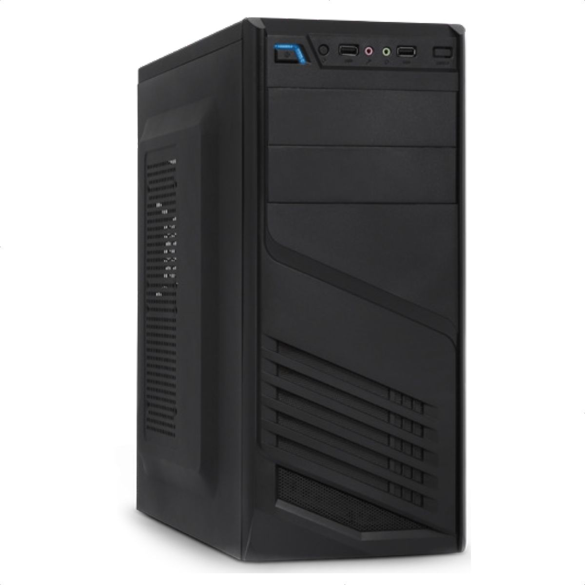 Gabinete Pc Chasis Atx + Fuente De Poder 600w Xtech Xtq-200 - Rappi